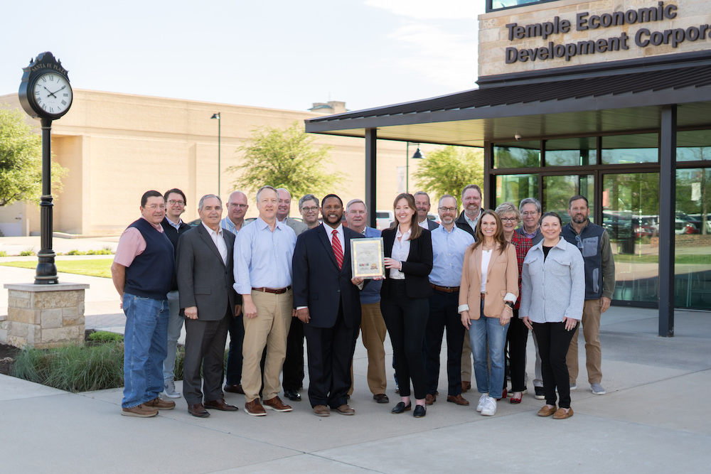 Temple Economic Development Corporation Recognized By Statewide ...